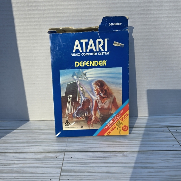 atari | Video Games & Consoles | Atari Defender 981 Original Box Manual ...